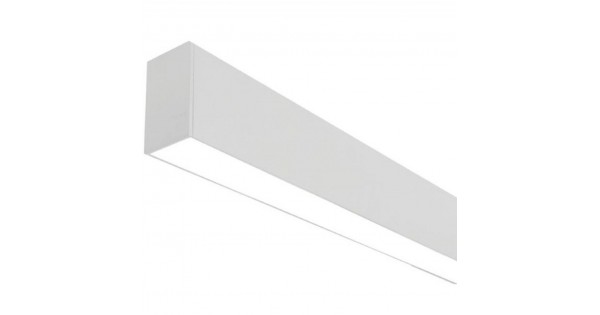 Slim Γραμμικό Φωτιστικό LED Αλουμινίου 36W 230V 3600lm 4000K 120cm ...