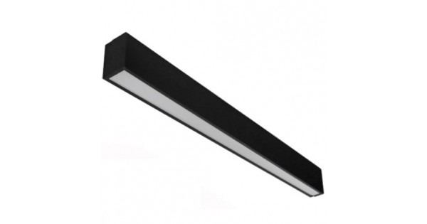 Slim Γραμμικό Φωτιστικό LED Αλουμινίου 36W 230V 3600lm 4000K 120cm ...